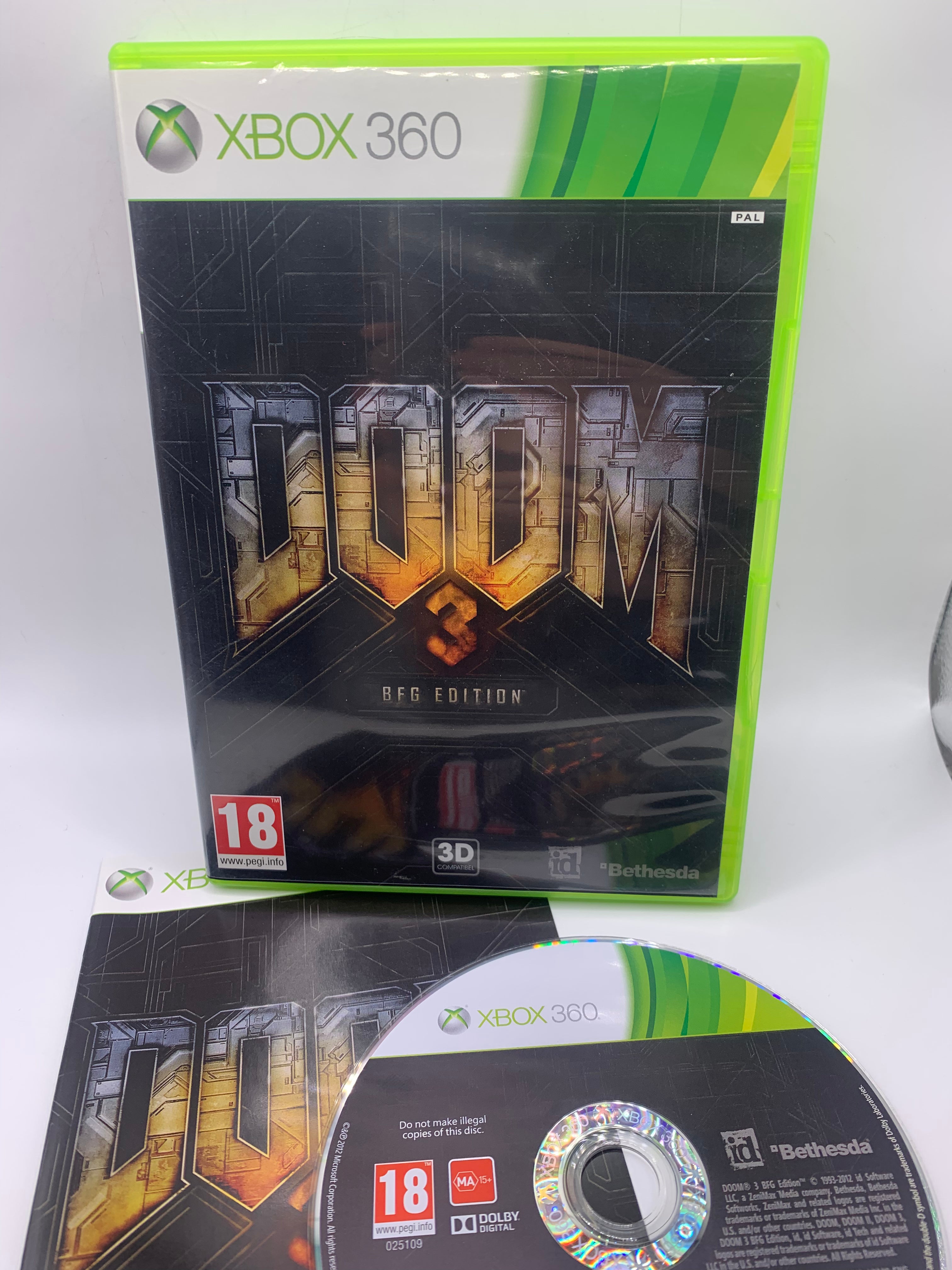 Doom 3: BFG Edition – Xbox 360 – Retro Empire Gaming