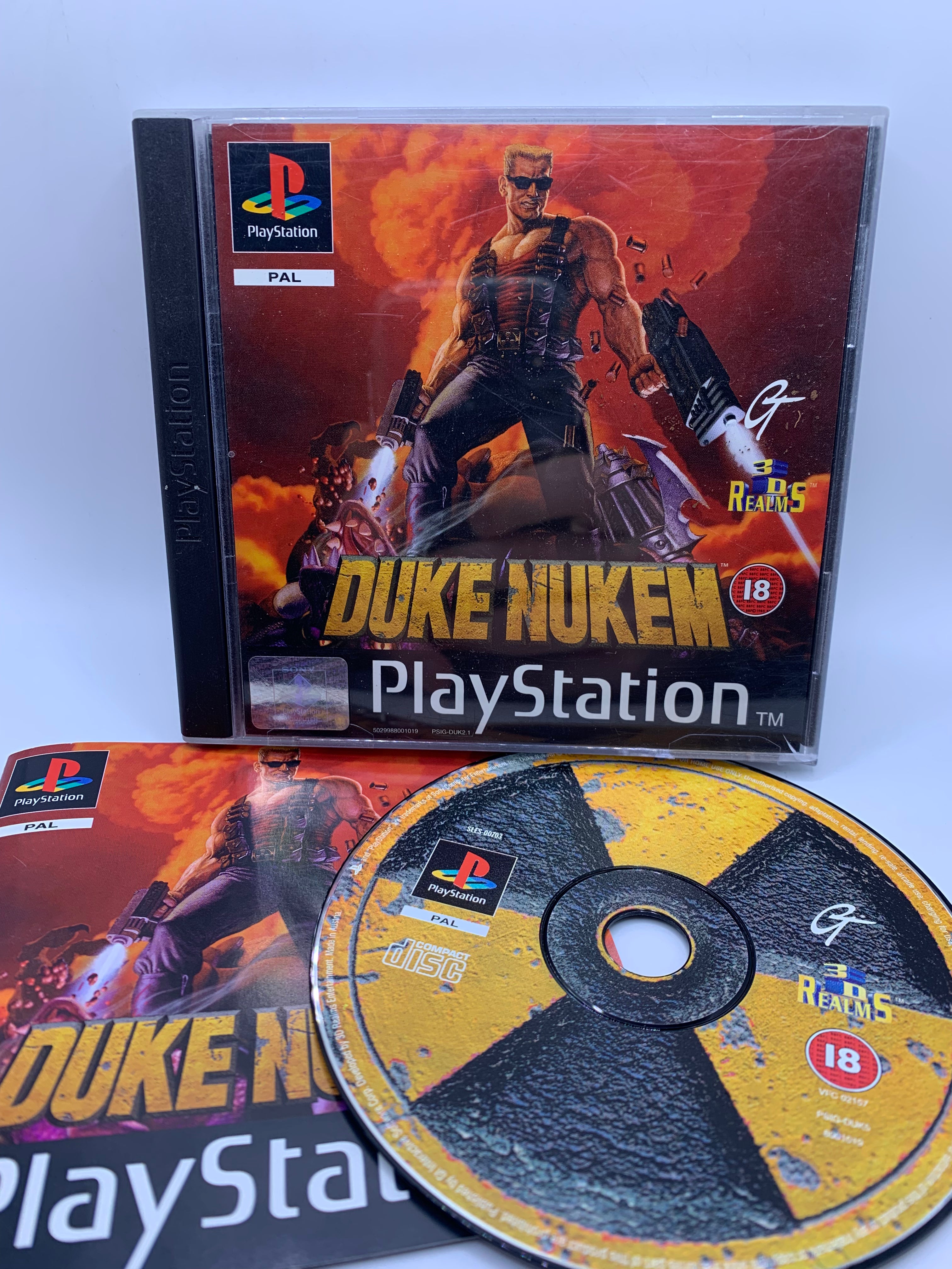 Duke Nukem (Case licht gebruikt) – PlayStation – Retro Empire Gaming